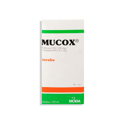 Mucox 150mg/1mg 120 ml jarabe | Aliviomeds