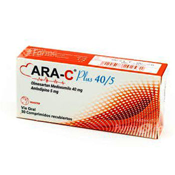 ARA-C PLUS 40/5 mg CAJA x 30 COMPRIMIDOS RECUBIERTOS | Aliviomeds