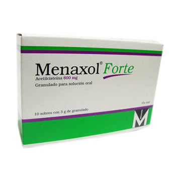 MENAXOL FORTE 600 mg x 10 SOBRES | Aliviomeds
