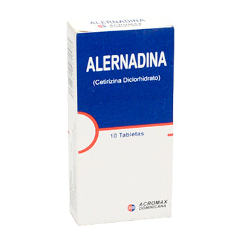 ALERNADINA 10 mg x 10 tabletas | Aliviomeds
