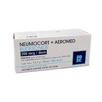 NEUMOCORT+AEROMED 200 mcg x 1 aerosol | Aliviomeds