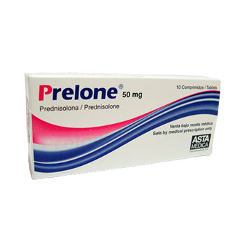 PRELONE 50 mg x 10 COMPRIMIDOS -2187 | Aliviomeds
