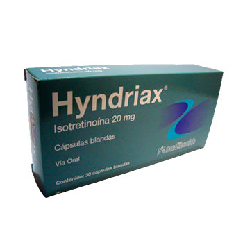 HYNDRIAX 20 mg x 30 CAPSULAS | Aliviomeds