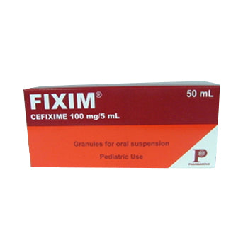 FIXIM 100 mg/5 mL x 50 mL | Aliviomeds