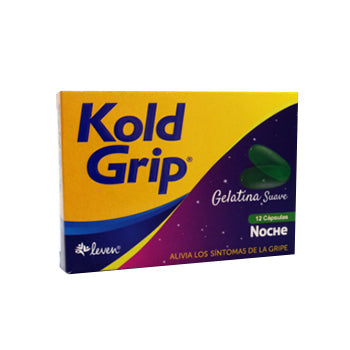 KOLD GRIP GELATINA SUAVE NOCHE CAJA x 12 -0494 | Aliviomeds