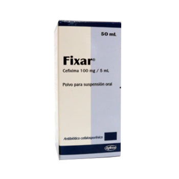 FIXAR 100mg/5mg POLVO SUSPENSION 50mL | Aliviomeds