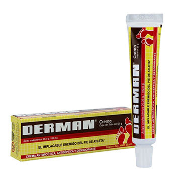 DERMAN CREMA TUBO CON 25 g | Aliviomeds