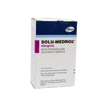 SOLU-MEDROL 40 mg x 1 mL | Aliviomeds