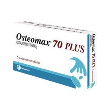 OSTEOMAX 70 PLUS 70 mg x 5 comprimidos | Aliviomeds