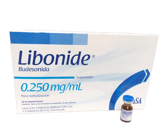 Libonide 0.250 mg/mL / Caja 5 Frascos Ampolla (2mL/3mL) | Aliviomeds