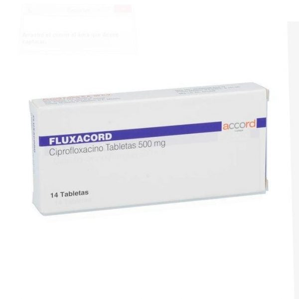 FLUXACORD TABLETAS 500 mg CAJA CON 14 | Aliviomeds