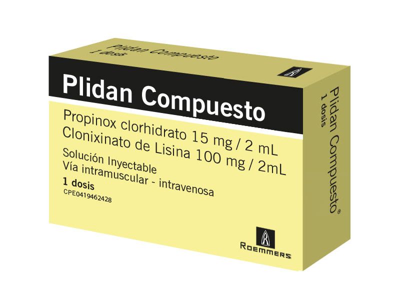 Plidan Compuesto Ampollas 1 Dosis | Aliviomeds