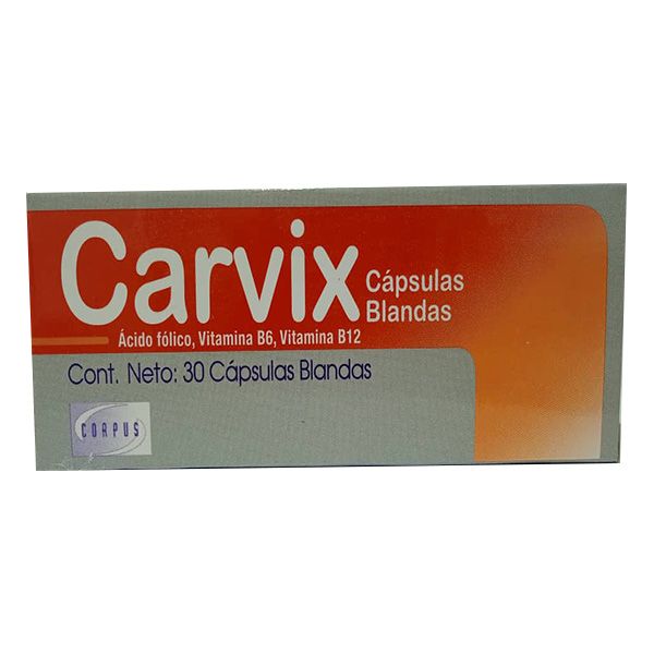 Carvix x 30 Capsulas Blandas | Aliviomeds
