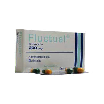 FLUCTUAL 200 mg x 4 capsulas | Aliviomeds