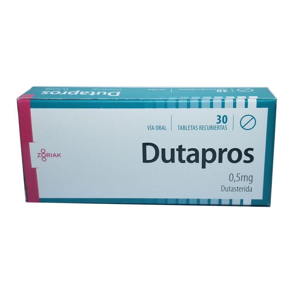 Dutapros (Dutasterida) 30 Tabletas (0,5mg) | Aliviomeds