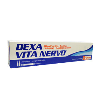 DEXA VITANERVO 2 mL x 2 AMPOLLAS | Aliviomeds